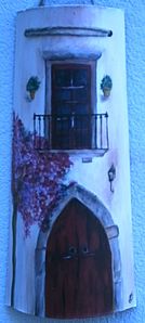 Como pintar bonitas tejas a mano para decorar tu hogar - Las ...