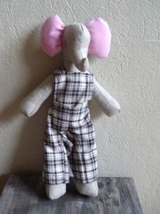 Un éléphant "Tilda" - le blog annou