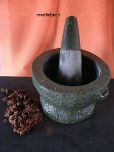 UN MORTIER... UN PILON.... - CROQ' DELICES