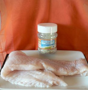 FILET DE LOUP DE MER, SAUCE CREMEUSE AU BASILIC - CROQ' DELICES