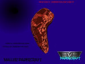 EVE Online: Papercraft Maller - papercraftninjanetwork.over-blog.com's name