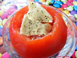 Tomates au fromage fondu - Le blog de Goun