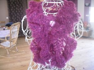 Col frou-frou - La Fée Crochette