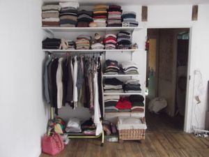 La création d'un coin dressing - la maison de Claire