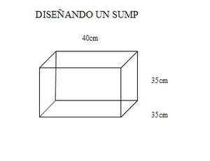 Diseñando un sump - El blog de bricoacuario