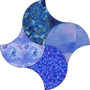 patchwork "coquille/écaille"...alias "Shell" ;o) - les trucs de Fée ...