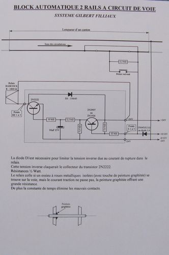 Signalisation : la détection - Le réseau de trains HO de Gérard
