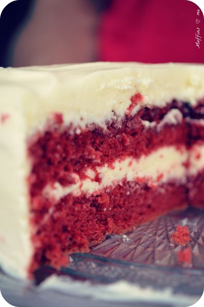 Red Velvet Layer Cake... for my Sunshine - Muffins love me