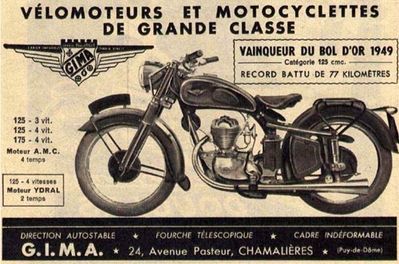 La GIMA, vainqueur du Bol d'Or en 1949! - The Flying Kastors