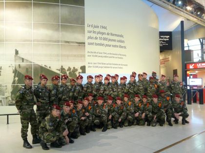 Le 1er RHP sur les plages du débarquement - tarbesendirect.com