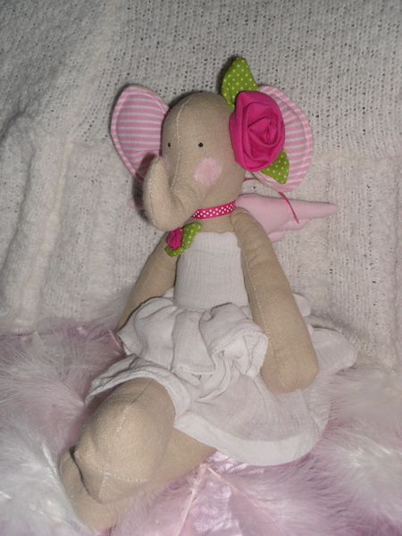 l'élephant TILDA et un Lapin TILDA - bkssine bidouille