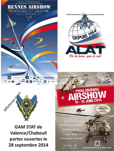 2014, les 60 ans de l'ALAT, Aviation légère de l'Armée de Terre - Le ...