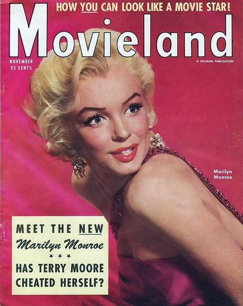 Magazine américain Movieland, novembre 1954 - Marilyn pour Toujours