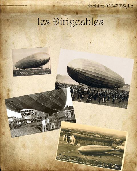 Dirigeable ou Zeppelin - L'étrange univers de Pandora