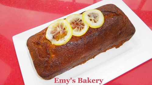 Cake au citron - Ladurée - Emy's Bakery