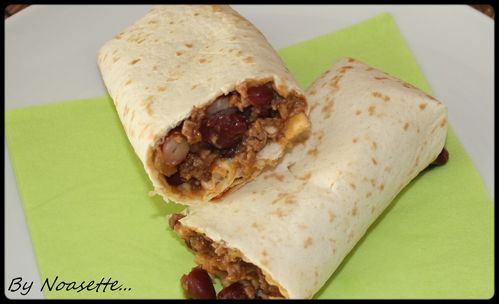 Burritos au boeuf - Recettes a gogo...