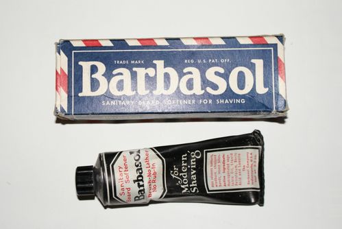 WW2 - Mousse à raser BARBASOL - Passion Militaria