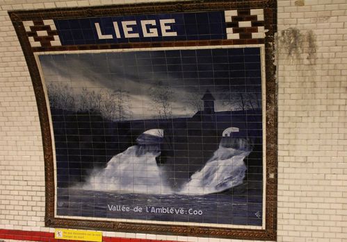 Paris : la station de métro Liège - Mon Blog Passions BéDé