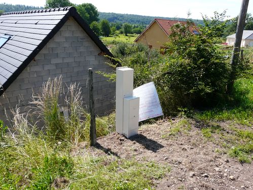 19 juin 2010 : coffret EDF posé - Le blog de Kéfane