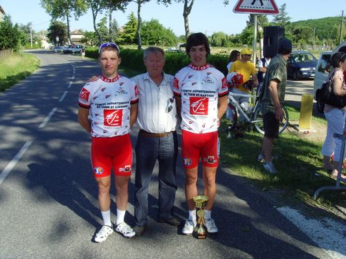Adrien TARDY (3ème caté) et Mickael MAZIN (2ème caté) sont les nouveaux ...