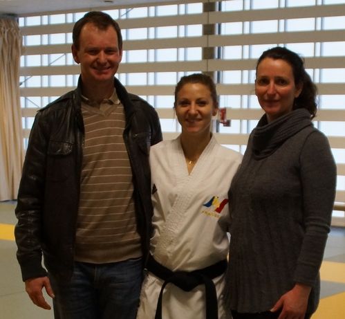 Stage avec Alexandra Recchia - Le blog du karaté-club de Percy