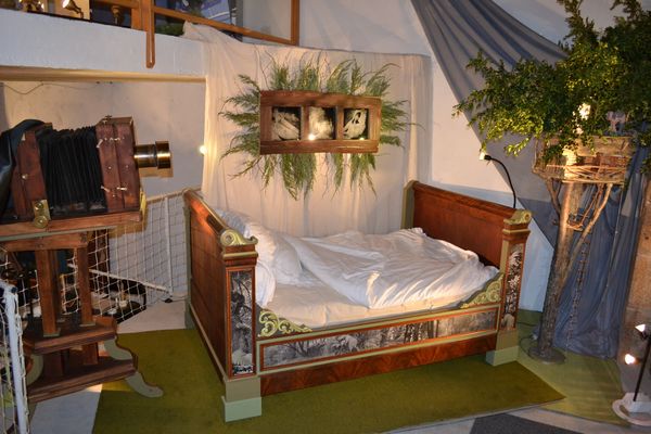 vitrine exposition avec Jacques Cousin - Le blog de sauverlesmeubles