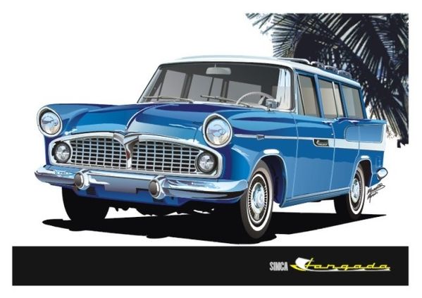 Gros plan: Simca Jangada - Passion Autos Prestiges Anciennes