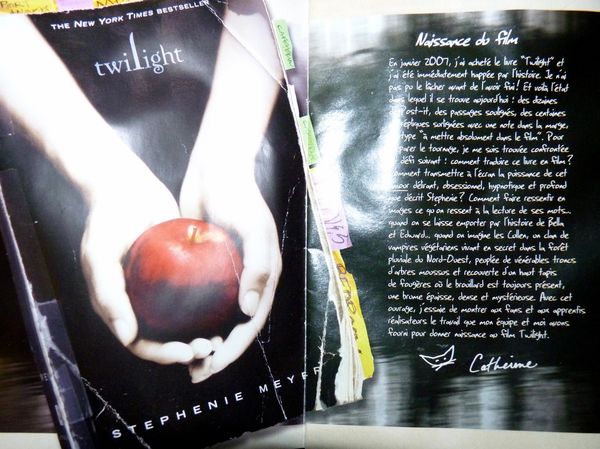 -9- Twilight Director's Notebook de Catherine Hardwicke TradVF - Le ...