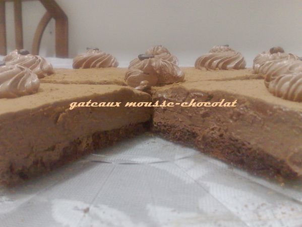 Gâteau mousse au chocolat: - Saveurs de cuisine