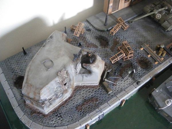 Diorama N°8 "Débarquement matériel US début 1945" en france - moadib ...
