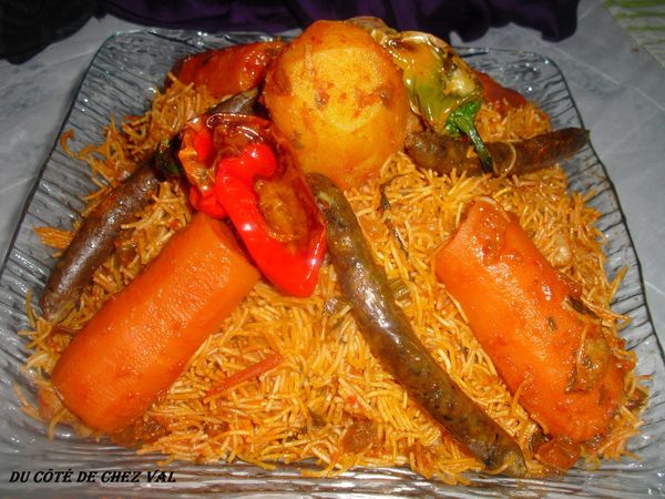 Cheveux d'ange ou vermicelles à la vapeur, aux merguez séchées - Du ...