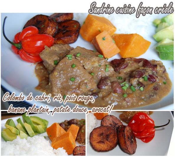 Colombo de Cabri - Sandrine Cuisine Façon Créole.