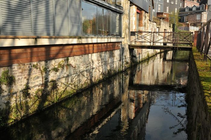 Rouen : le long du Robec - Photos de Daniel Hèm